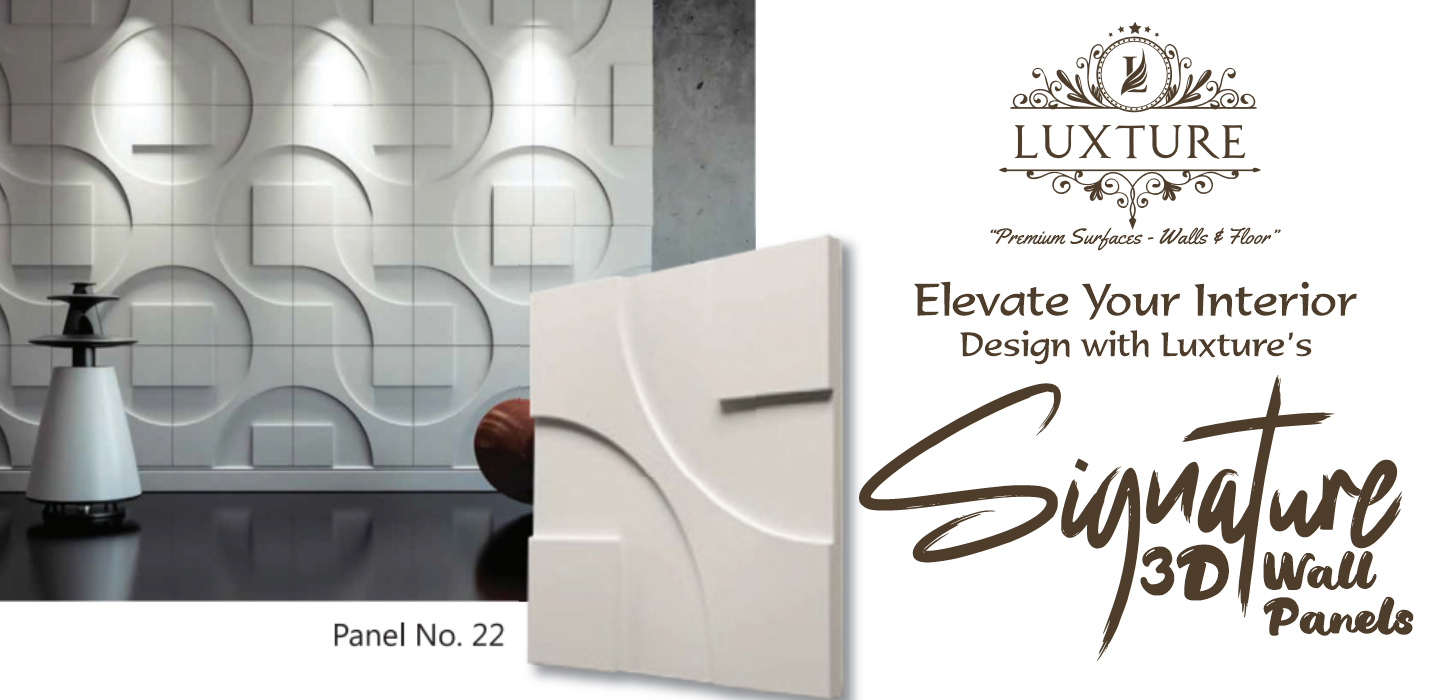 Elevate Your Interior Design with Signature 3D Wal - Luxture