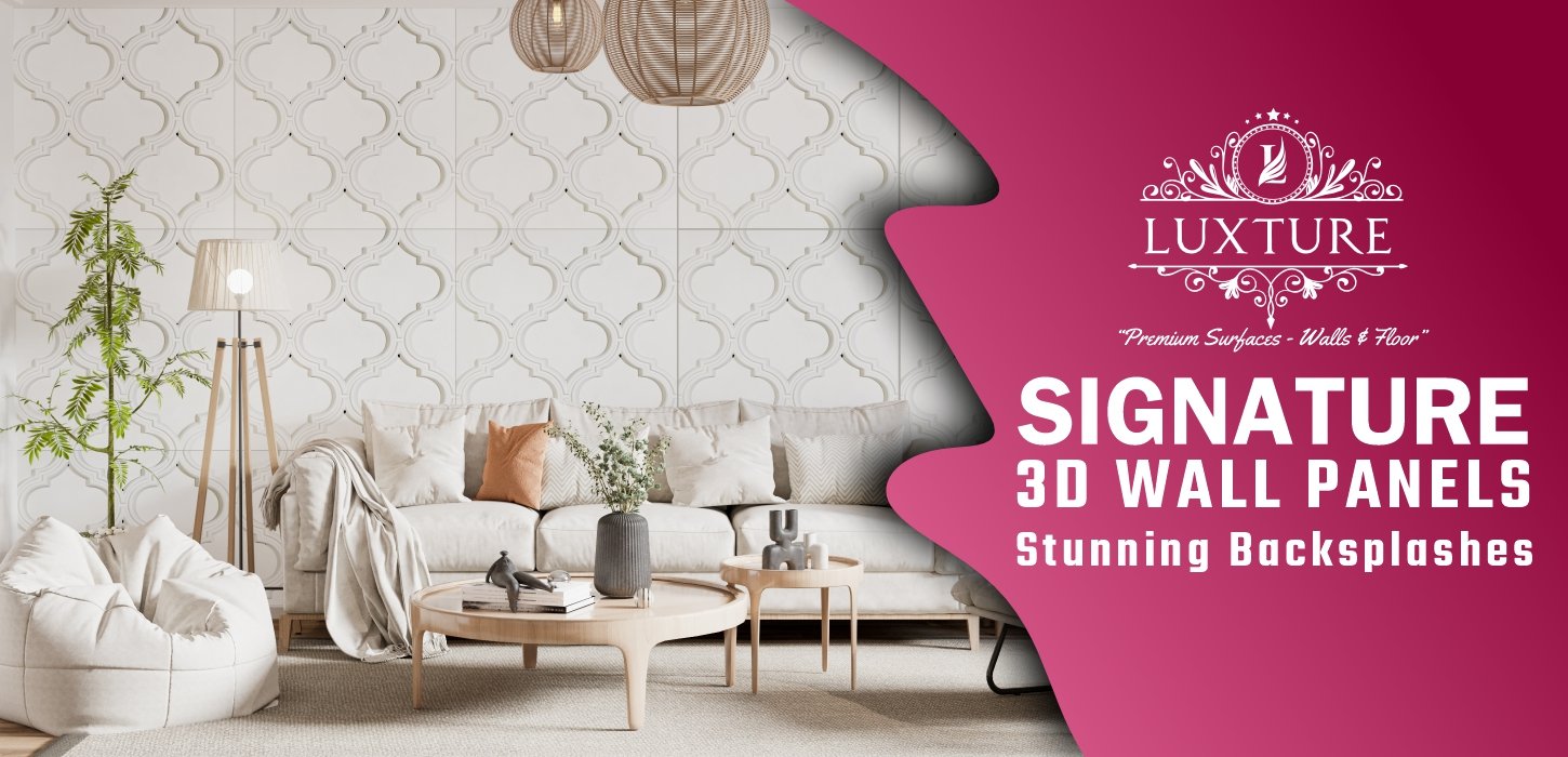 3D Panels Stunning Backsplashes - Luxture