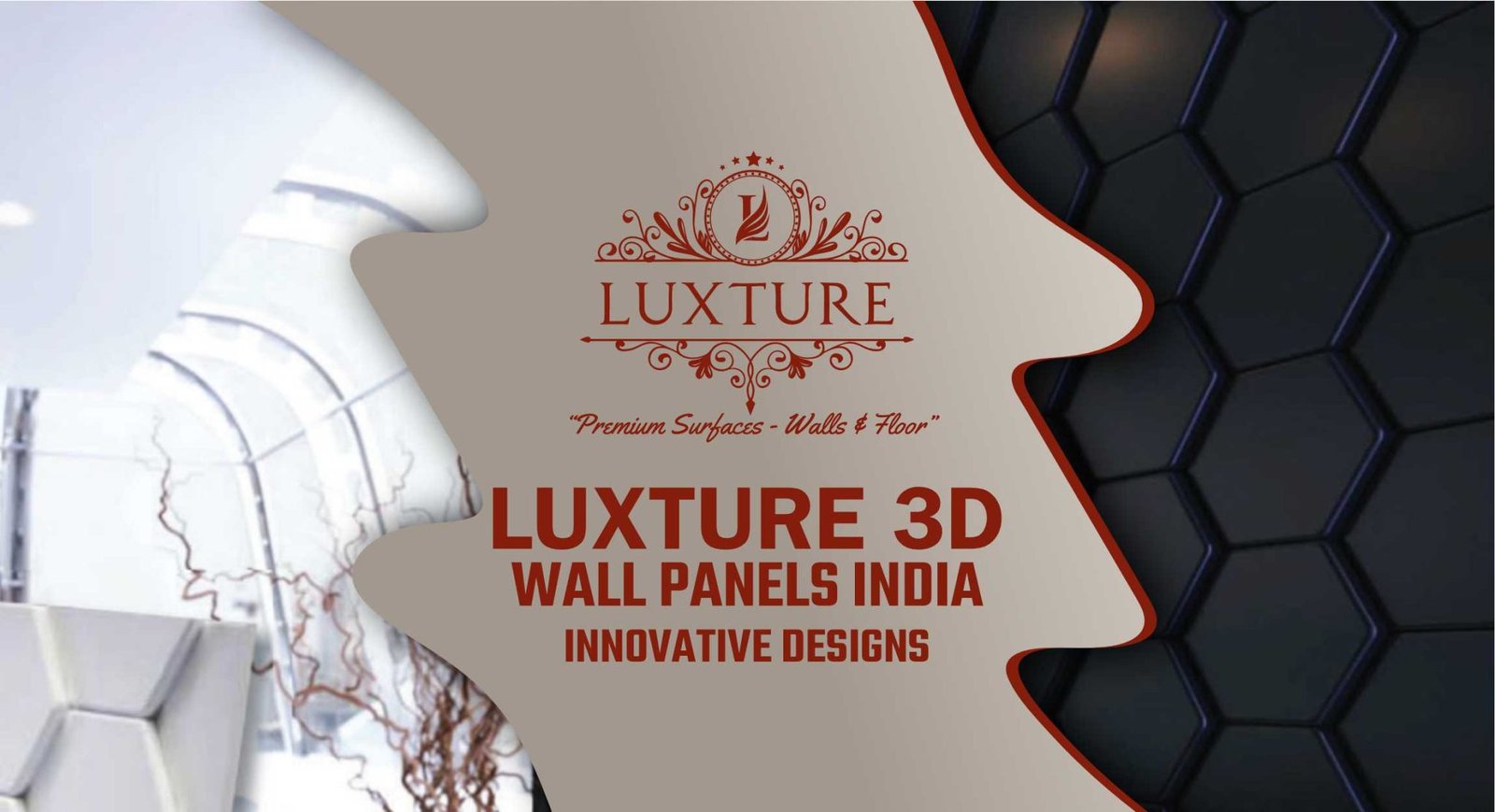 Luxture 3D Wall Panels India: Innovative Designs