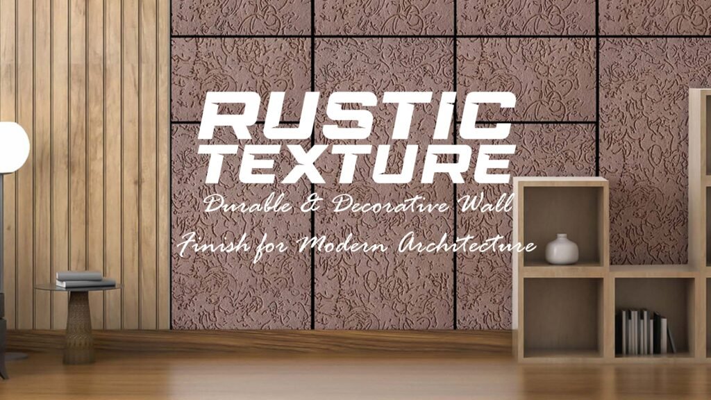 Rustic Texture – Durable & Decorative Wall Finish for Modern Architecture